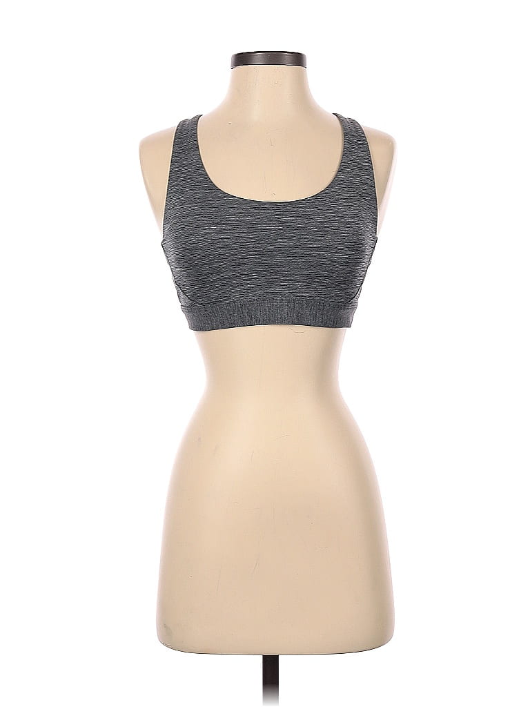Athleta Gray Sports Bra Size S - 54% off | thredUP