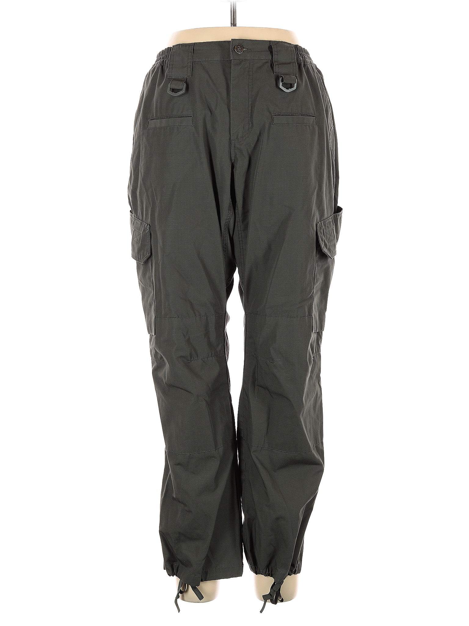 Assorted Brands Solid Green Cargo Pants Size 16 Short 56 Off Thredup