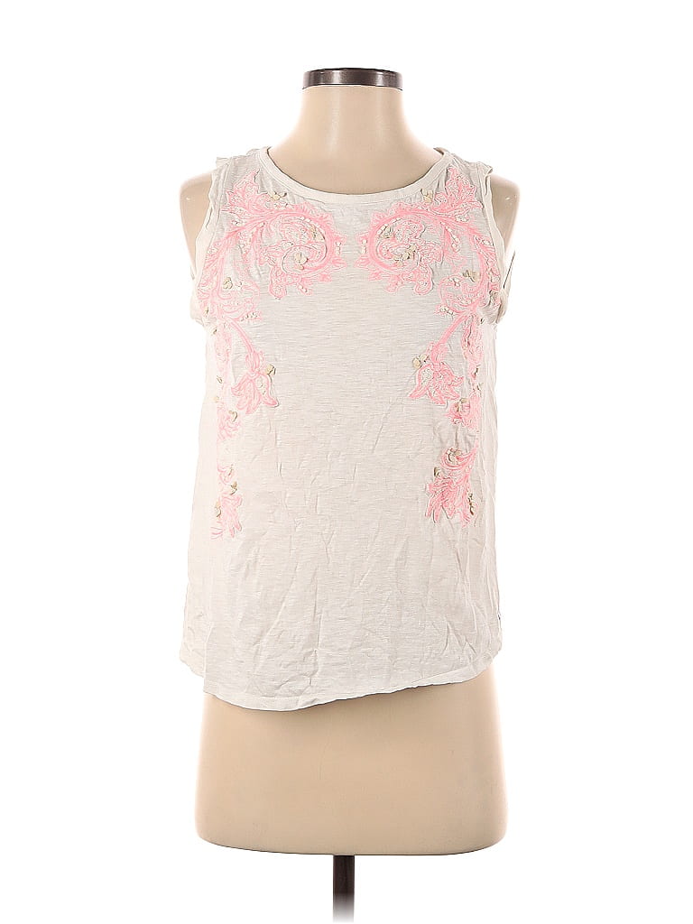 Guess White Tank Top Size XS - 53% off | ThredUp