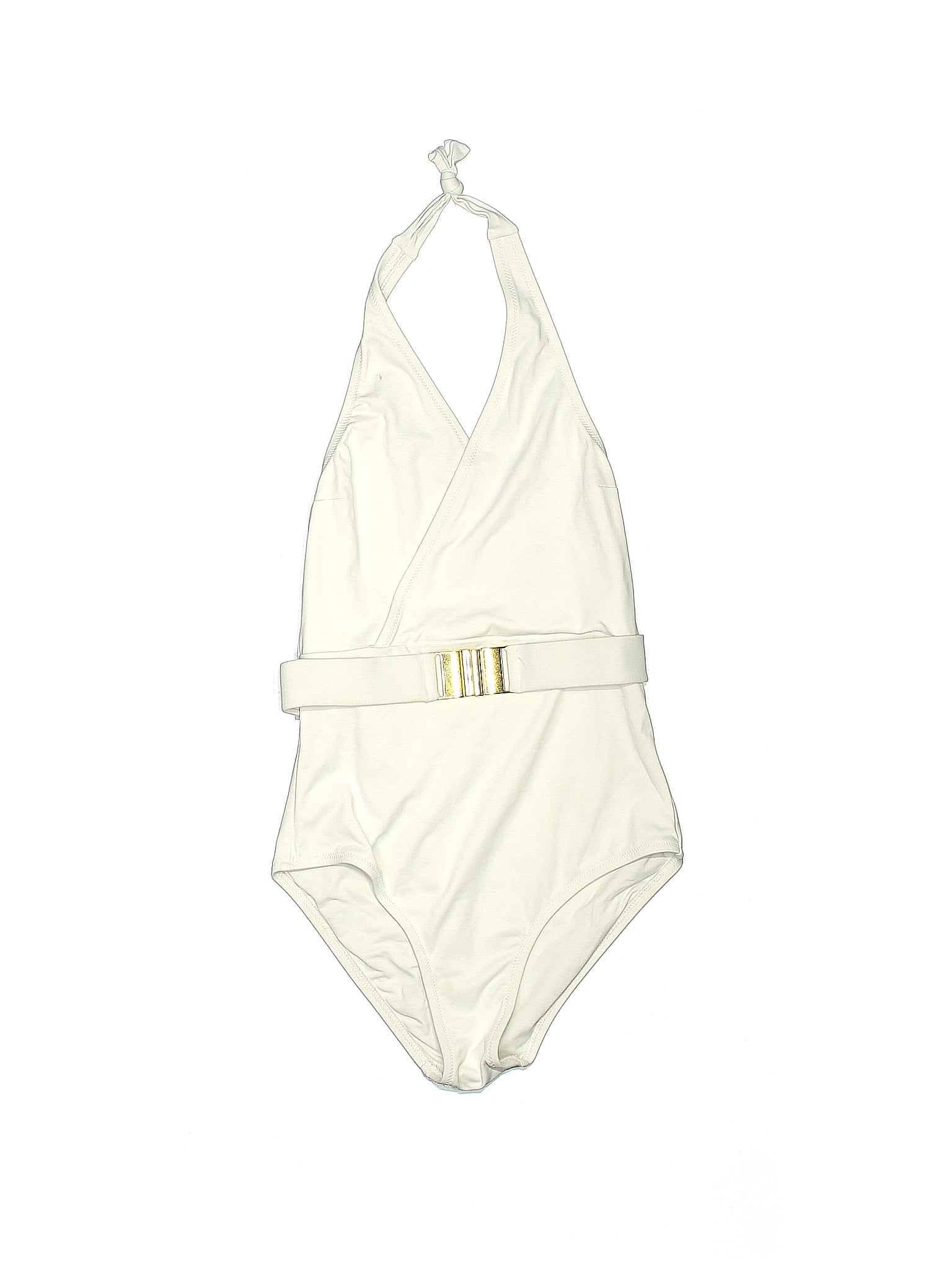 Melissa Odabash Solid White Ivory One Piece Swimsuit Size 2 74 Off Thredup
