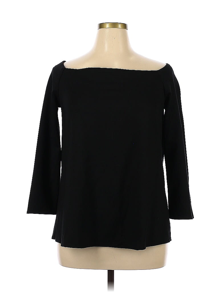Tuckernuck Black 3/4 Sleeve Top Size XL - 75% off | ThredUp