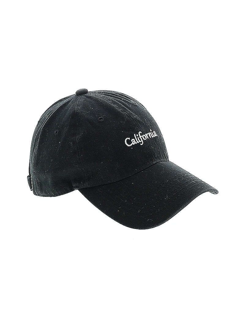Assorted Brands 100% Cotton Black Baseball Cap One Size - 56% off | thredUP
