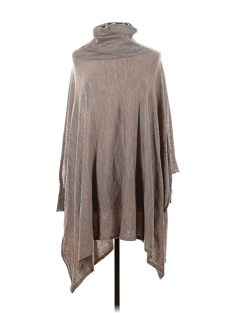 Kate And Mallory Designs Gray Poncho Size Lg Xl 56 Off Thredup