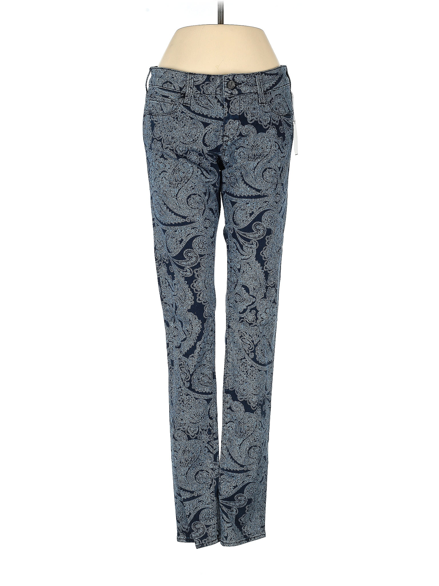 Magic Jeans Paisley Multi Color Blue Jeans 27 Waist - 55% off | thredUP