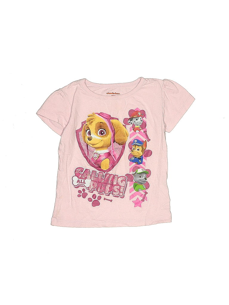Nickelodeon Pink Short Sleeve T-Shirt Size 2T - 0% off | thredUP