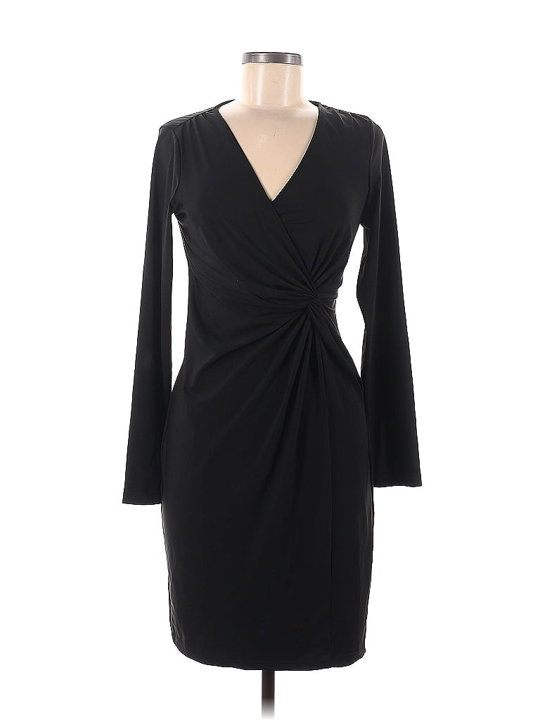 Max Studio Solid Black Casual Dress Size M - 78% off | thredUP