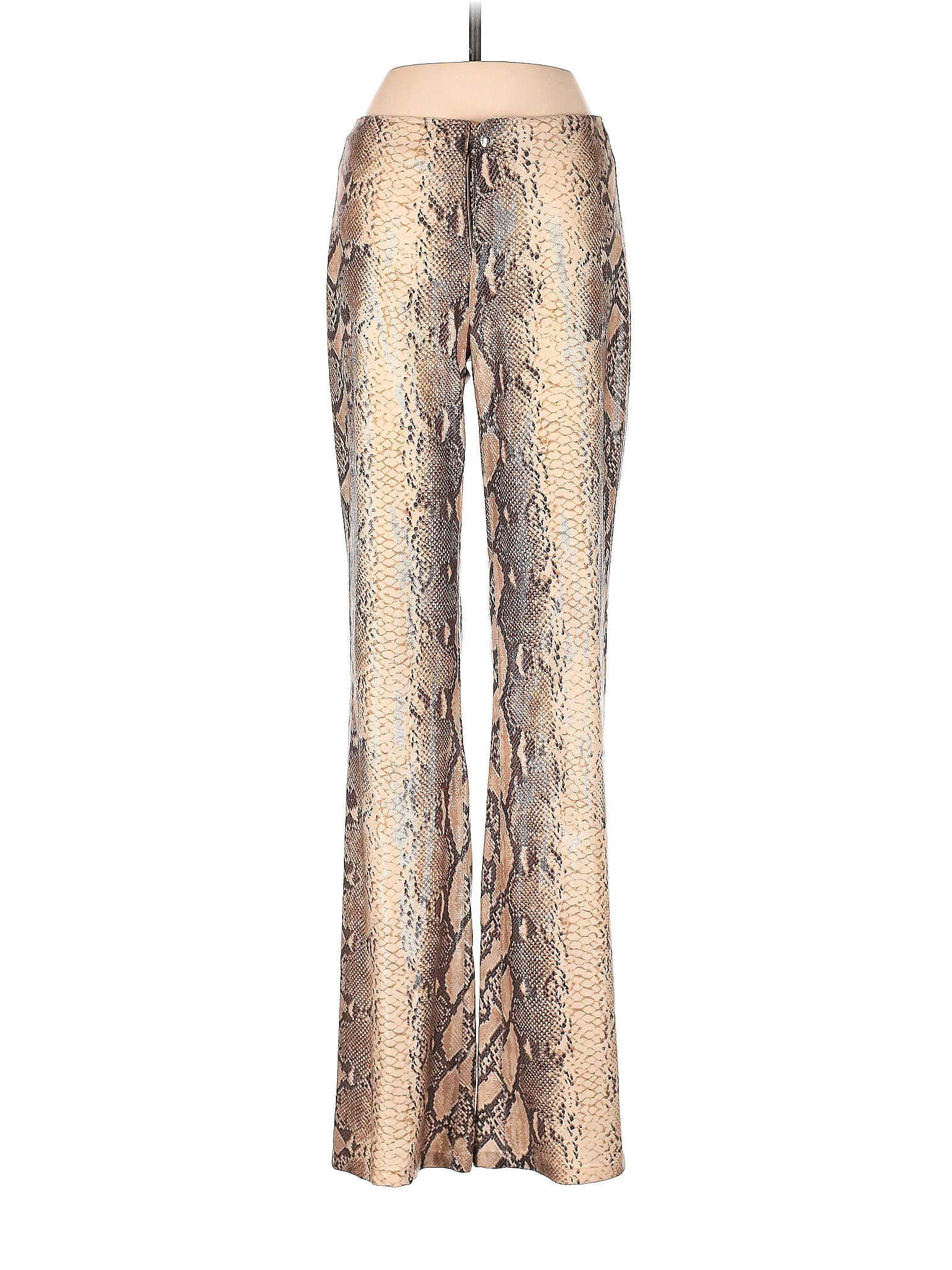 Vertigo Paris Snake Print Multi Color Gold Casual Pants Size 4 - 74% ...