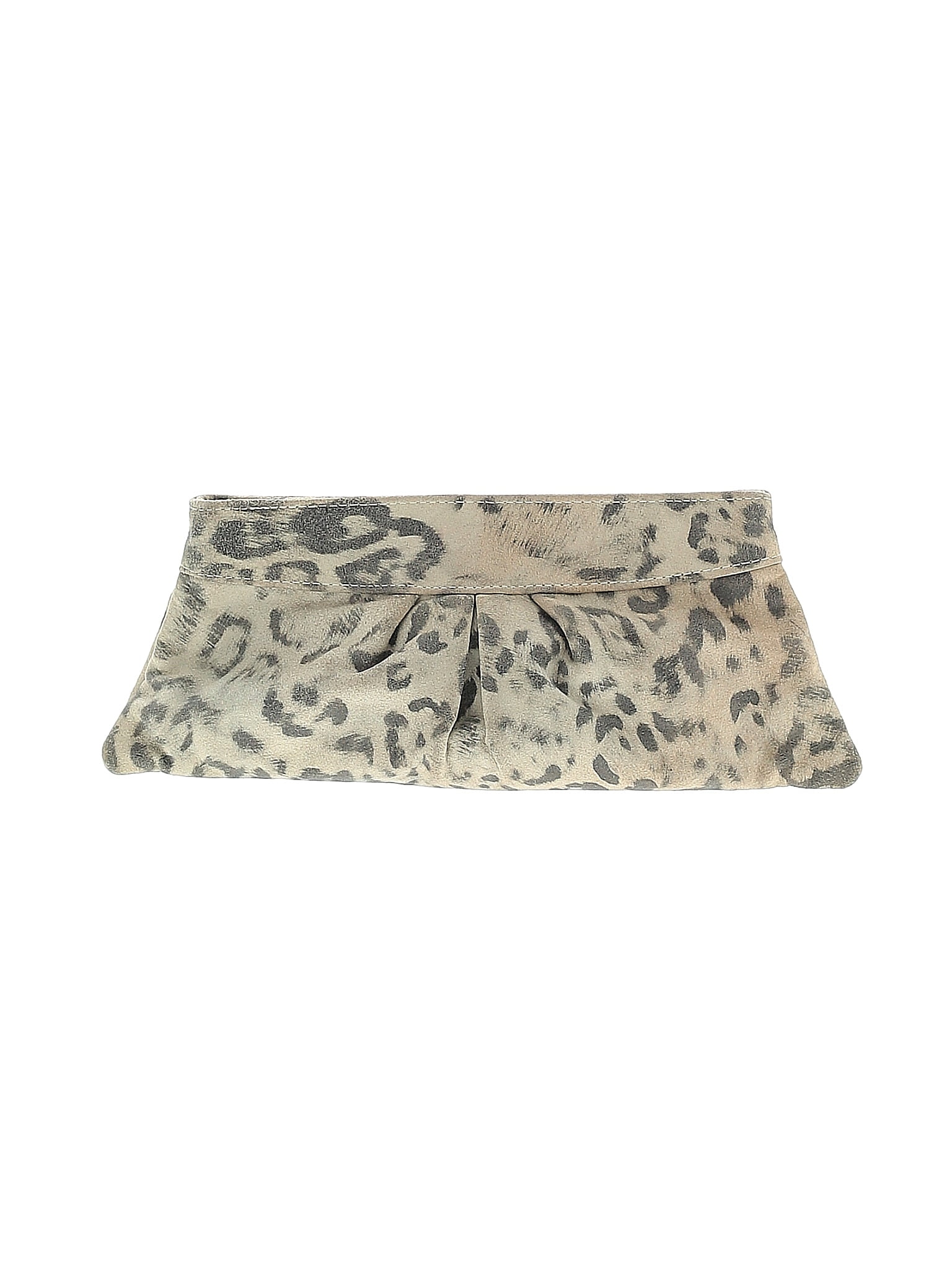 Lauren Merkin Animal Print Gray White Clutch One Size - 77% off | thredUP