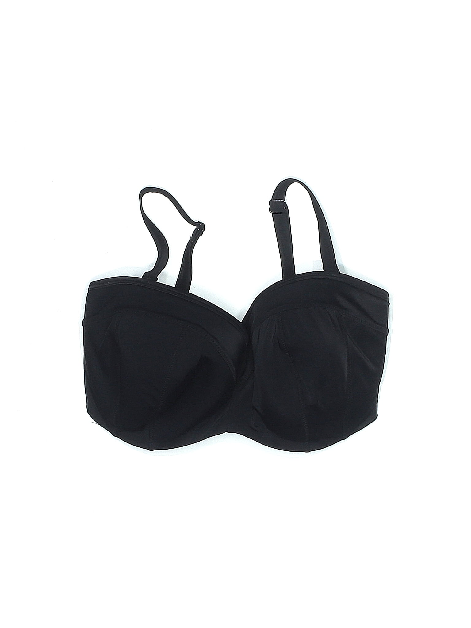 Panache Swimwear Solid Black Swimsuit Top Size 30H - 66% off | ThredUp