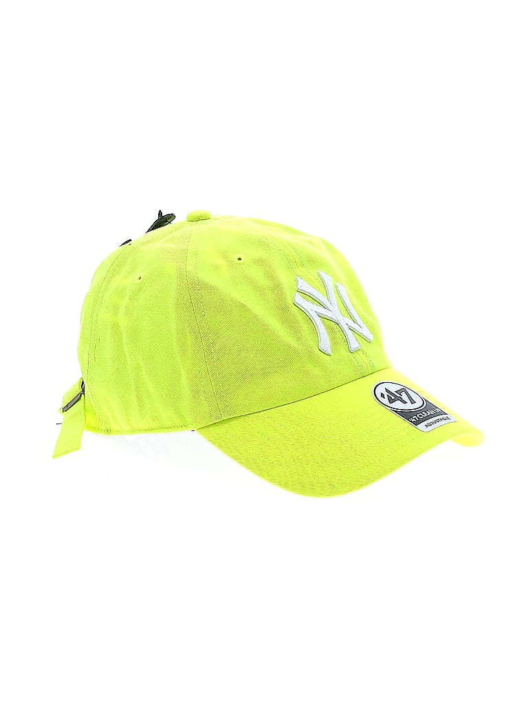 Genuine Girl 100% Polyester Green Yellow Baseball Cap One Size - 30% ...