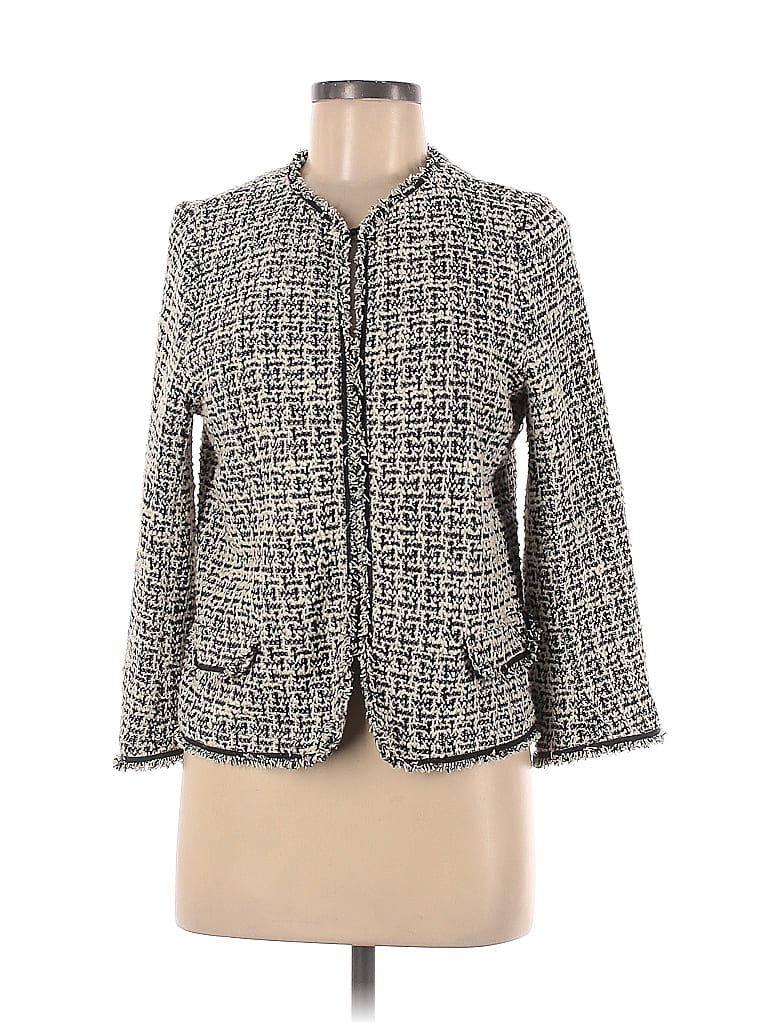 Max Studio Ivory Jacket Size M - 77% off | thredUP