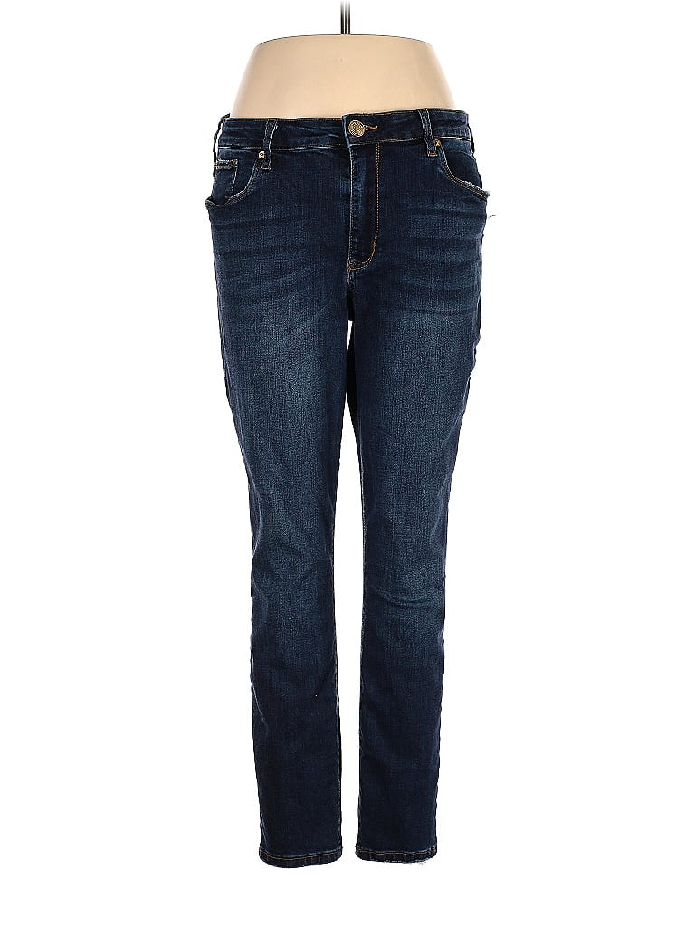 STS Blue Solid Blue Jeans 32 Waist - 76% off | thredUP