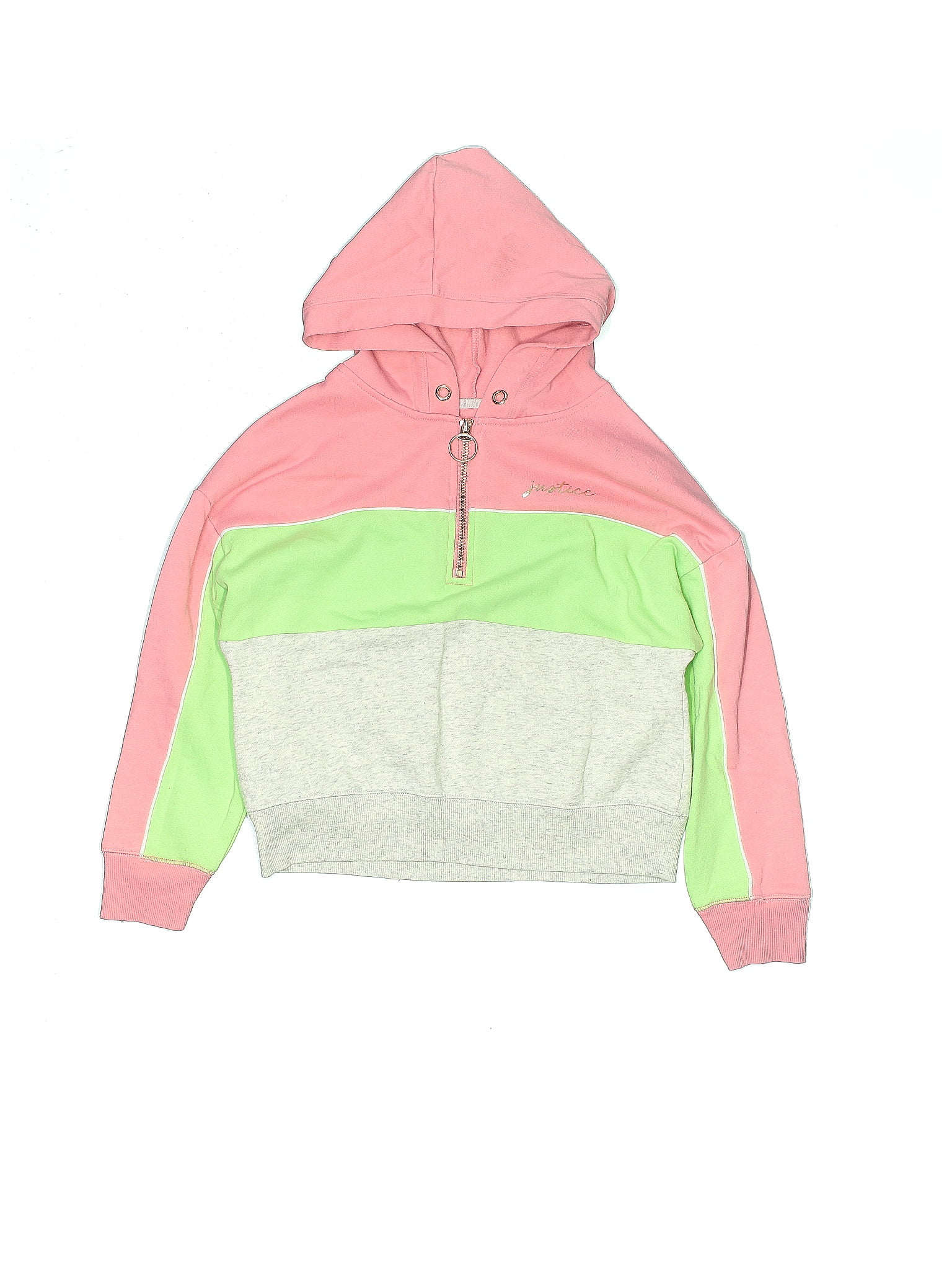 Justice 100% Recycled Polyester Pink Track Jacket Size 7 - 8 - 51% off ...