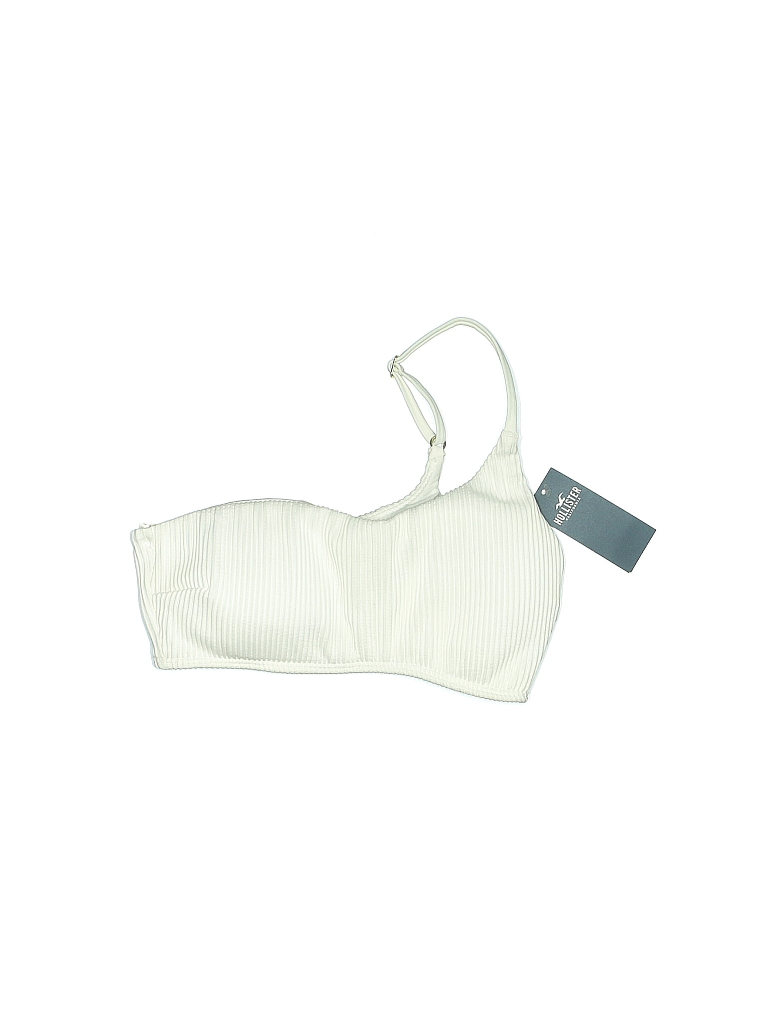 Hollister Solid White Ivory Swimsuit Top Size Xs 34 Off Thredup