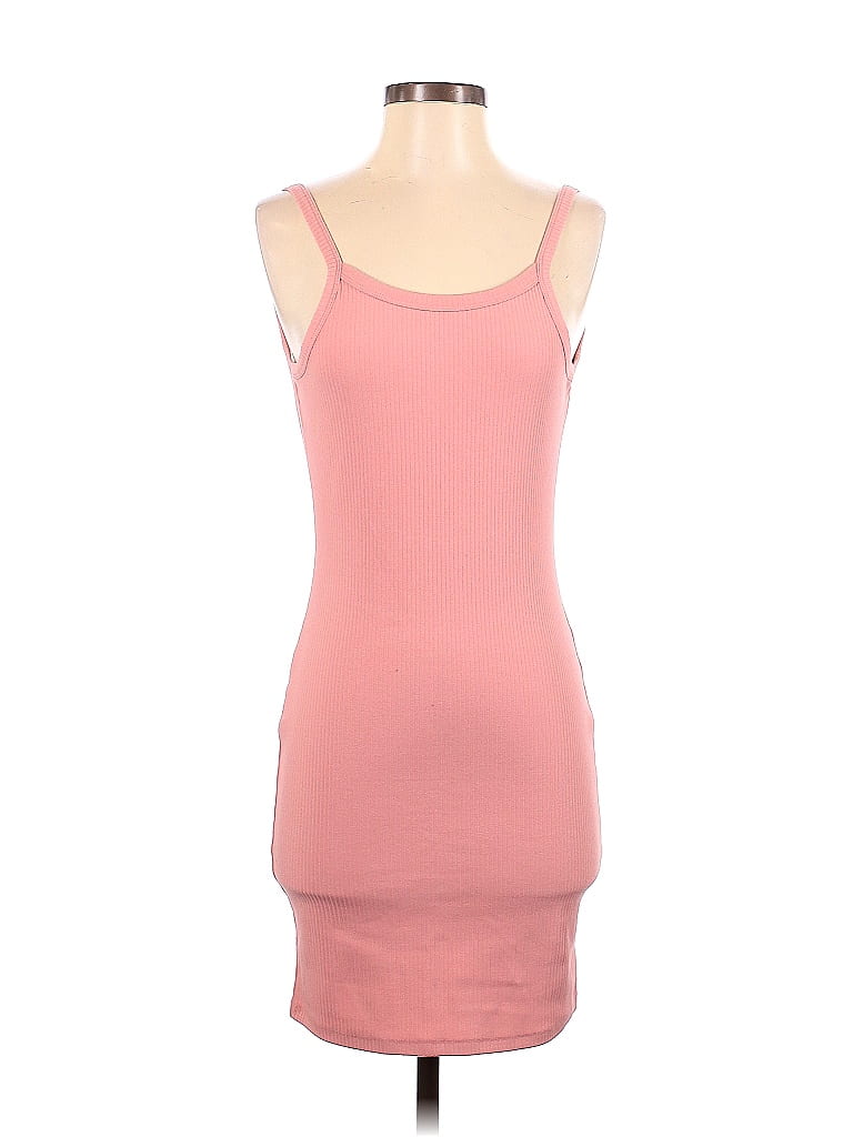 Double Zero Solid Pink Cocktail Dress Size S - 65% off | thredUP