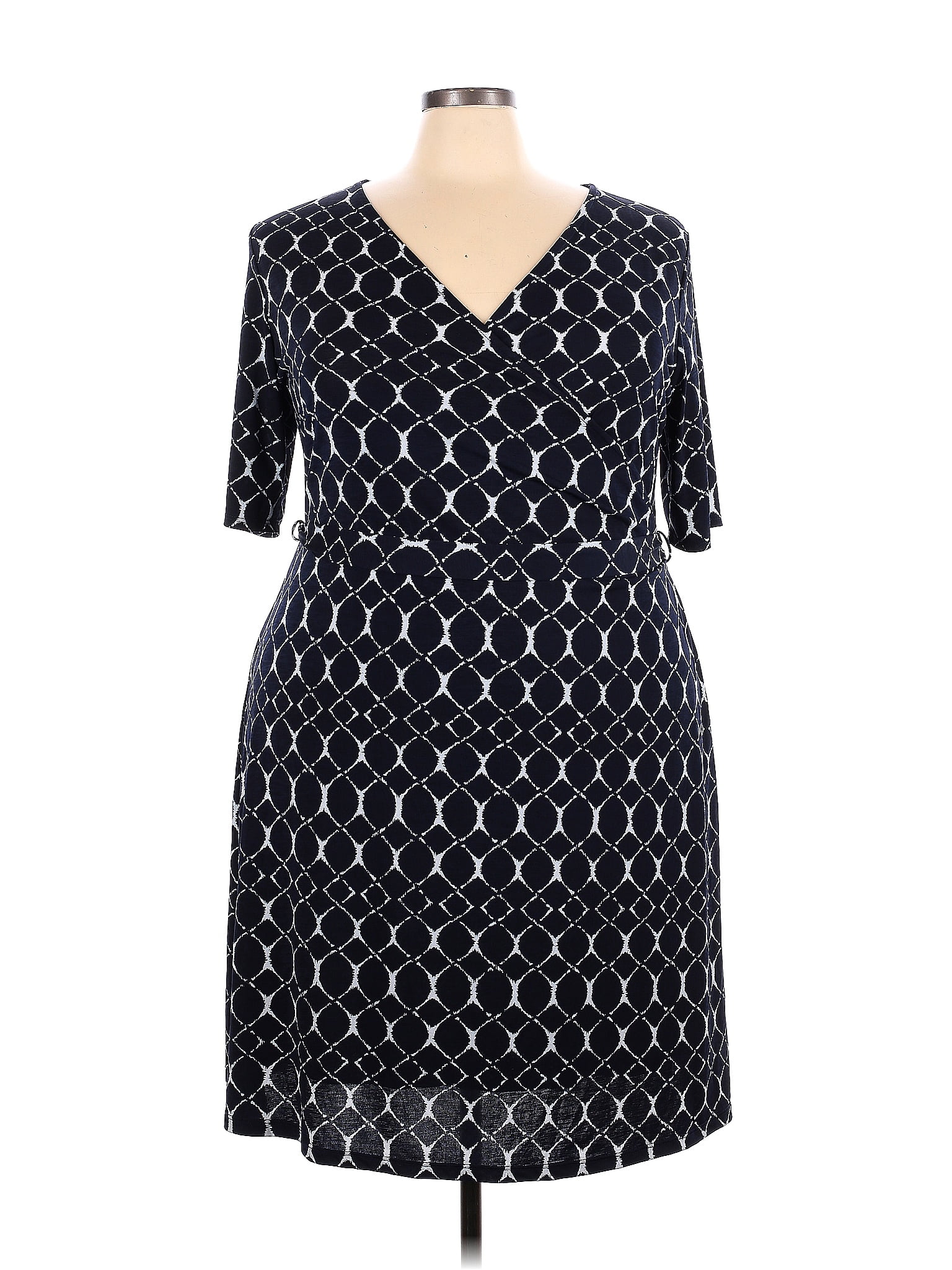 Gilli Solid Black Cocktail Dress Size 2X (Plus) - 33% off | thredUP