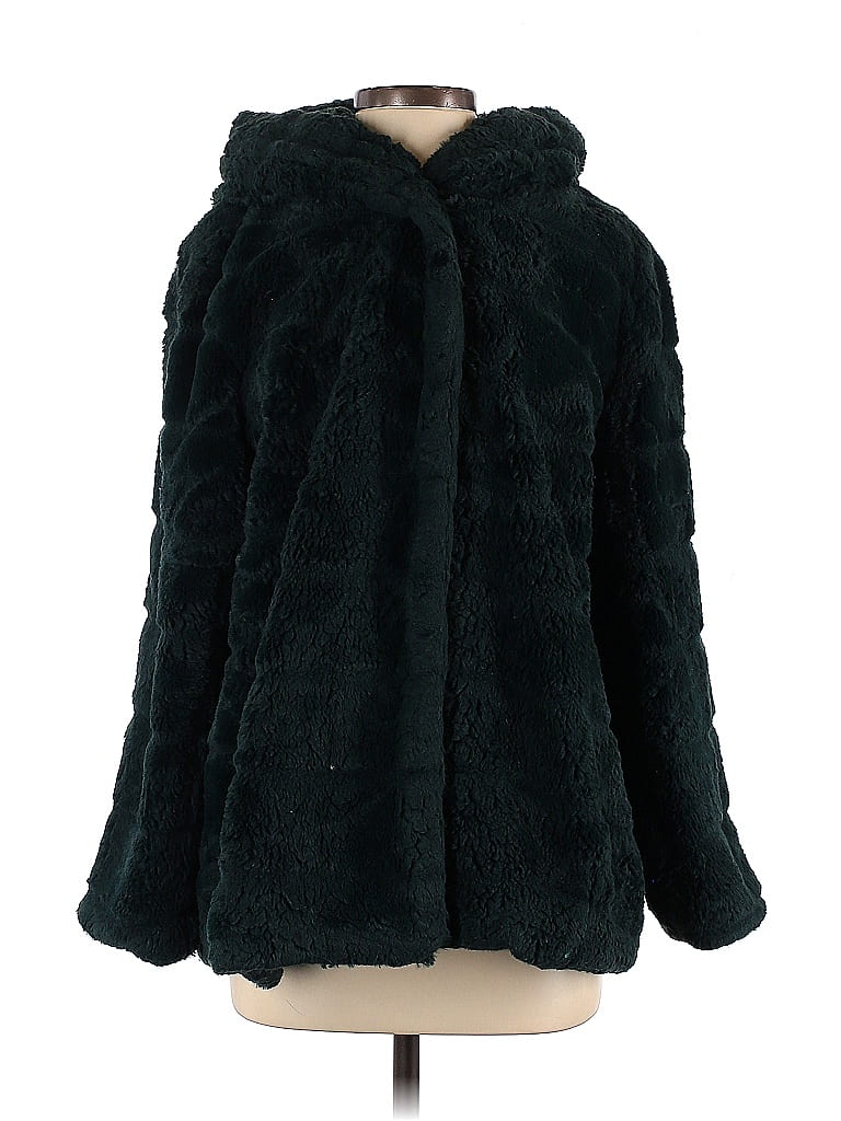 Assorted Brands 100% Polyester Teal Faux Fur Jacket Size 2 - 63% off ...