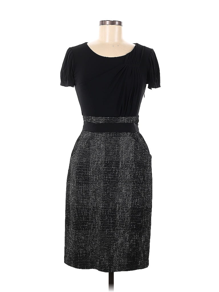 Max And Cleo Multi Color Gray Casual Dress Size 4 71 Off Thredup