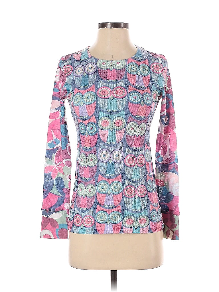 Before+Again Floral Multi Color Pink Thermal Top Size XS - 64% off ...