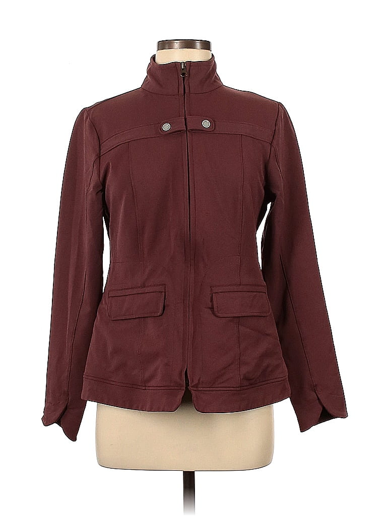 Unbranded Solid Maroon Burgundy Jacket Size 8 - 60% off | thredUP