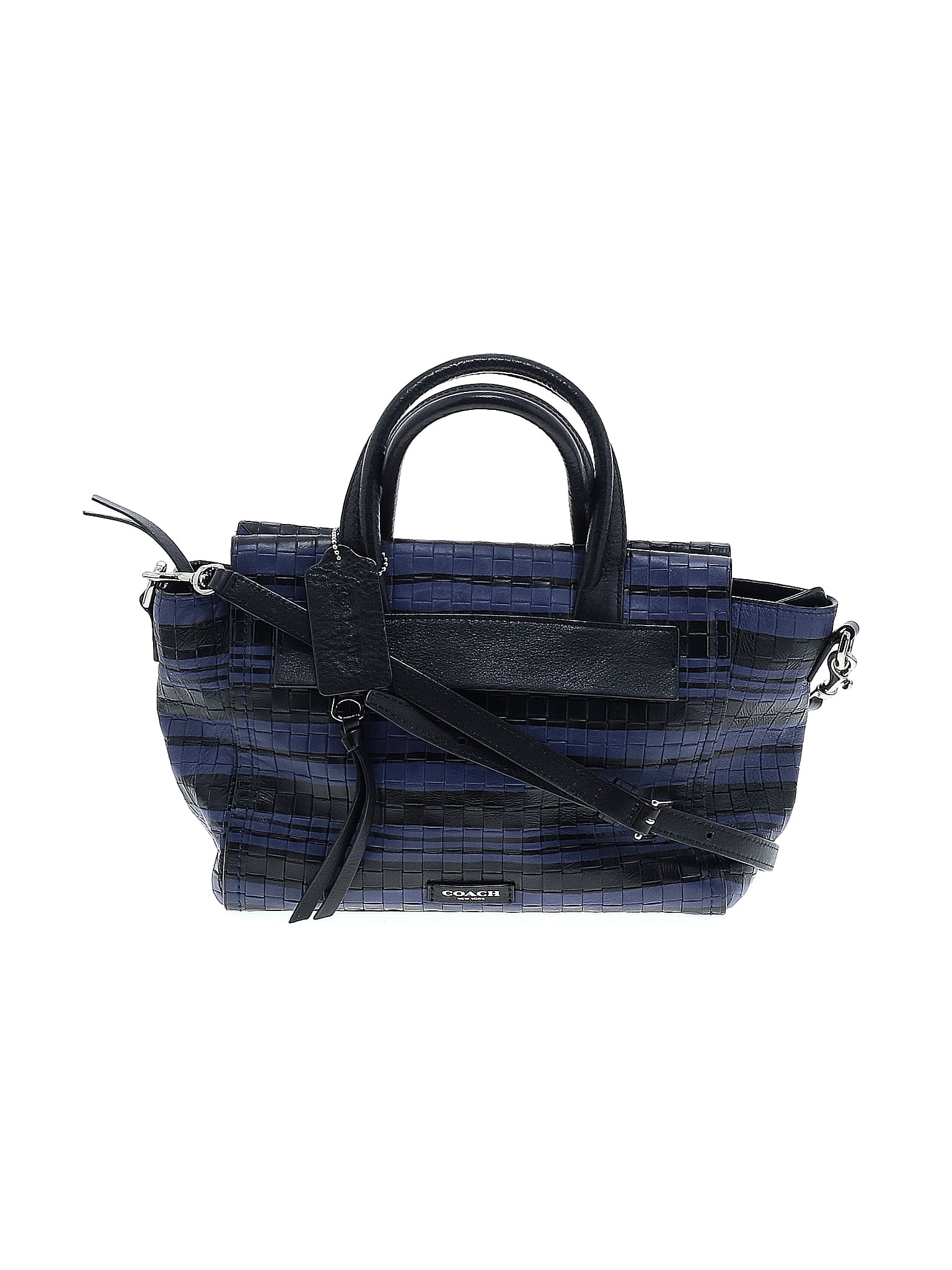 Coach Solid Multi Color Blue Satchel One Size - 74% off | thredUP