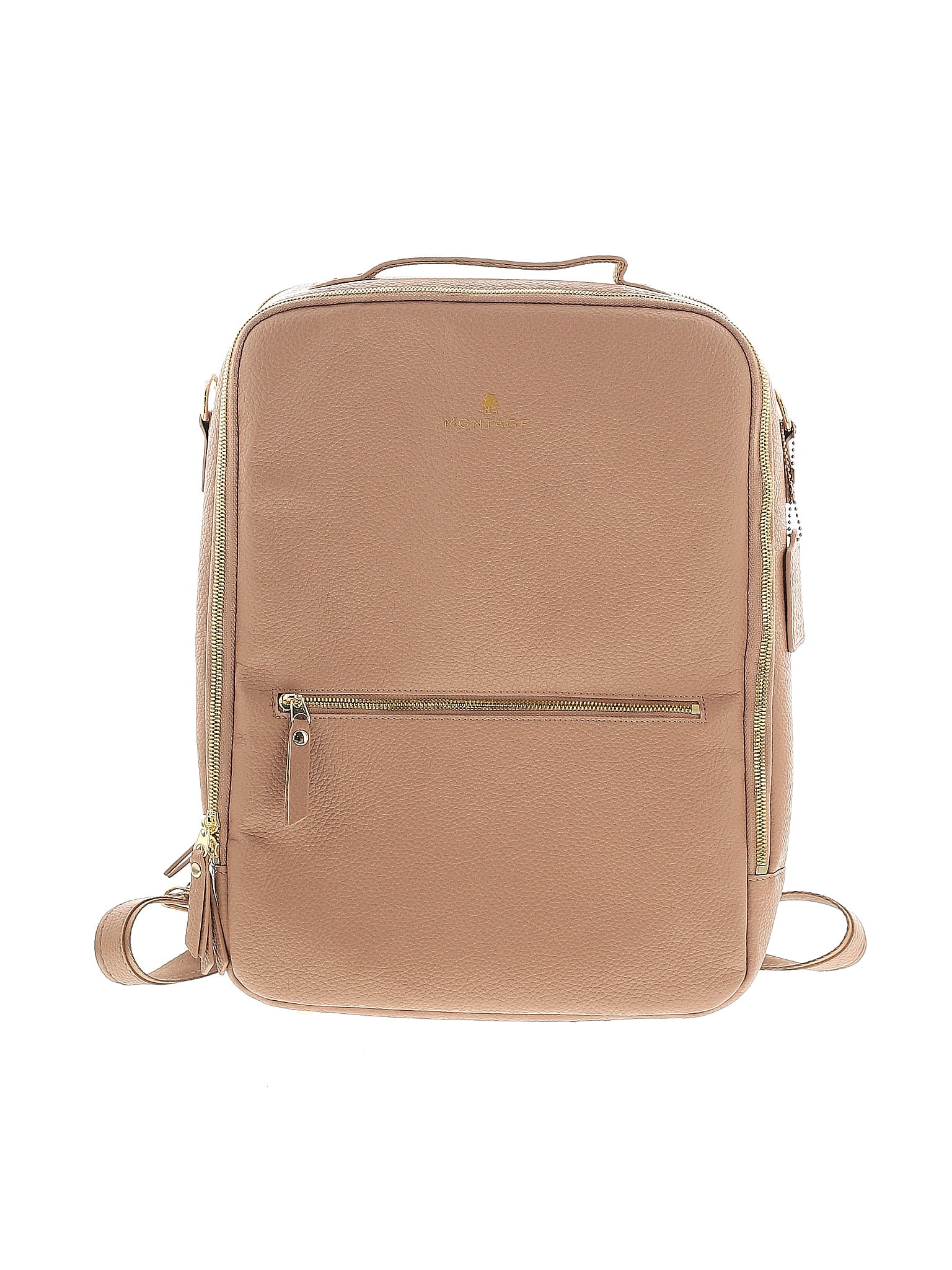 Assorted Brands Solid Tan Backpack One Size - 45% off | thredUP