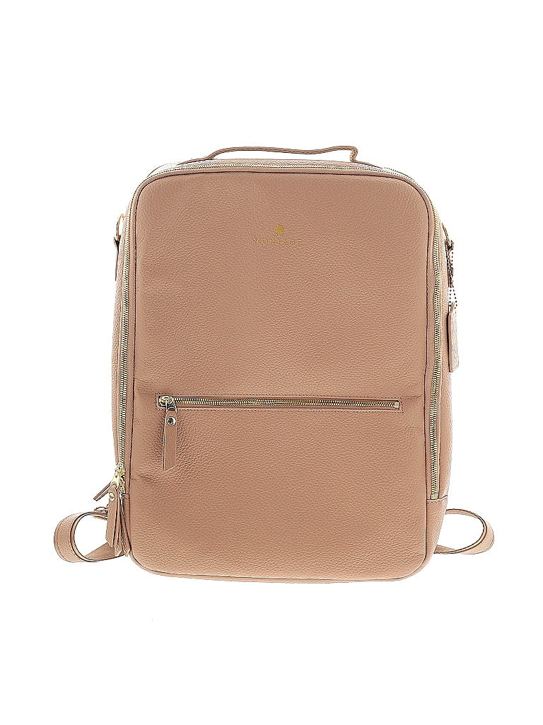 Assorted Brands Solid Tan Backpack One Size - 45% off | thredUP