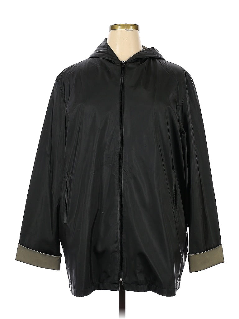 UD Utex Design Solid Black Jacket Size XL - 66% off | thredUP
