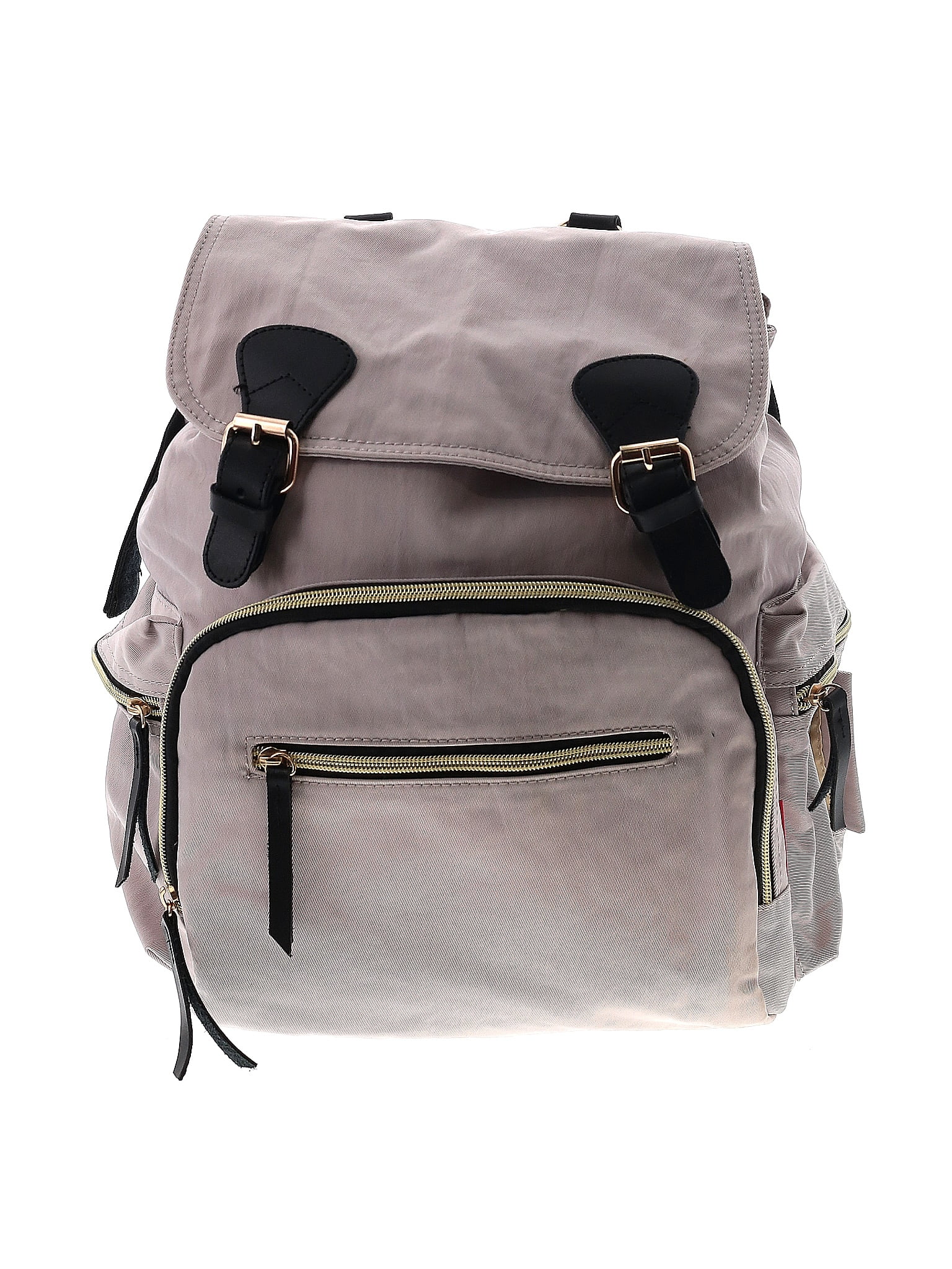 Assorted Brands Solid Gray Tan Backpack One Size - 45% off | thredUP