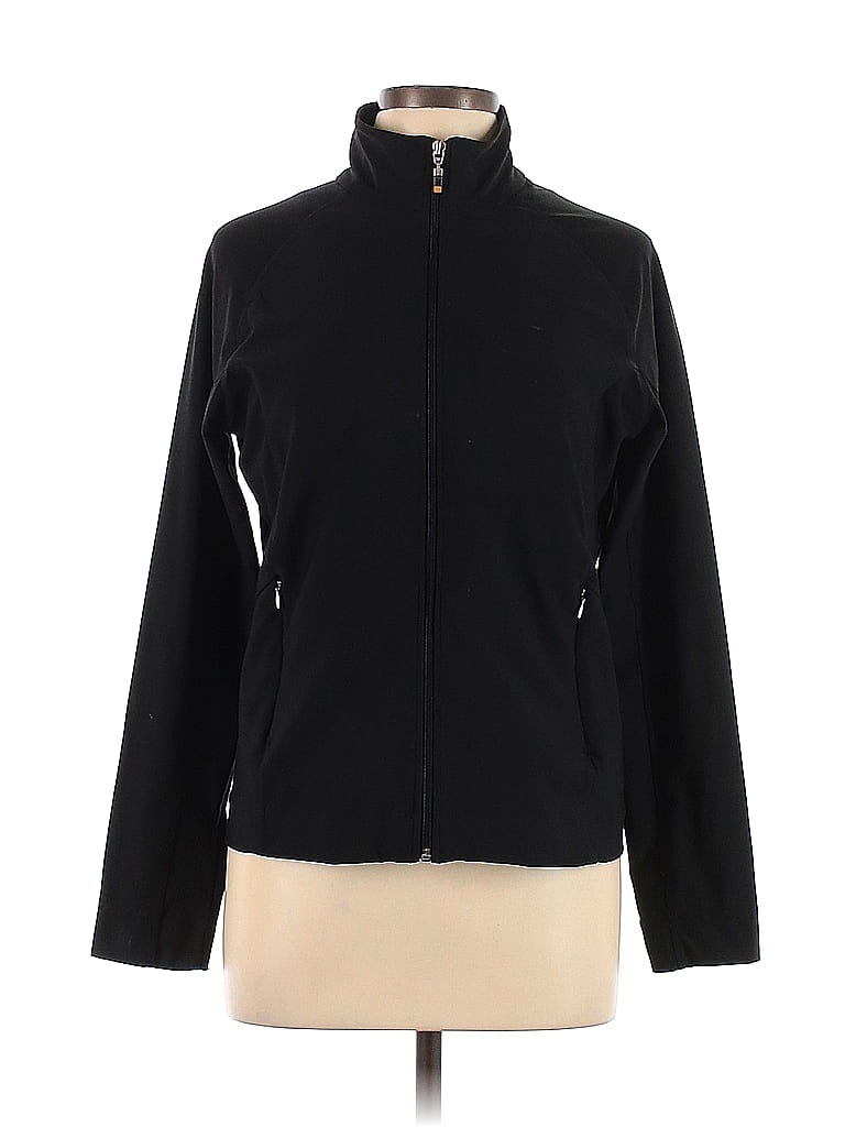 lucy Black Track Jacket Size L - 64% off | ThredUp