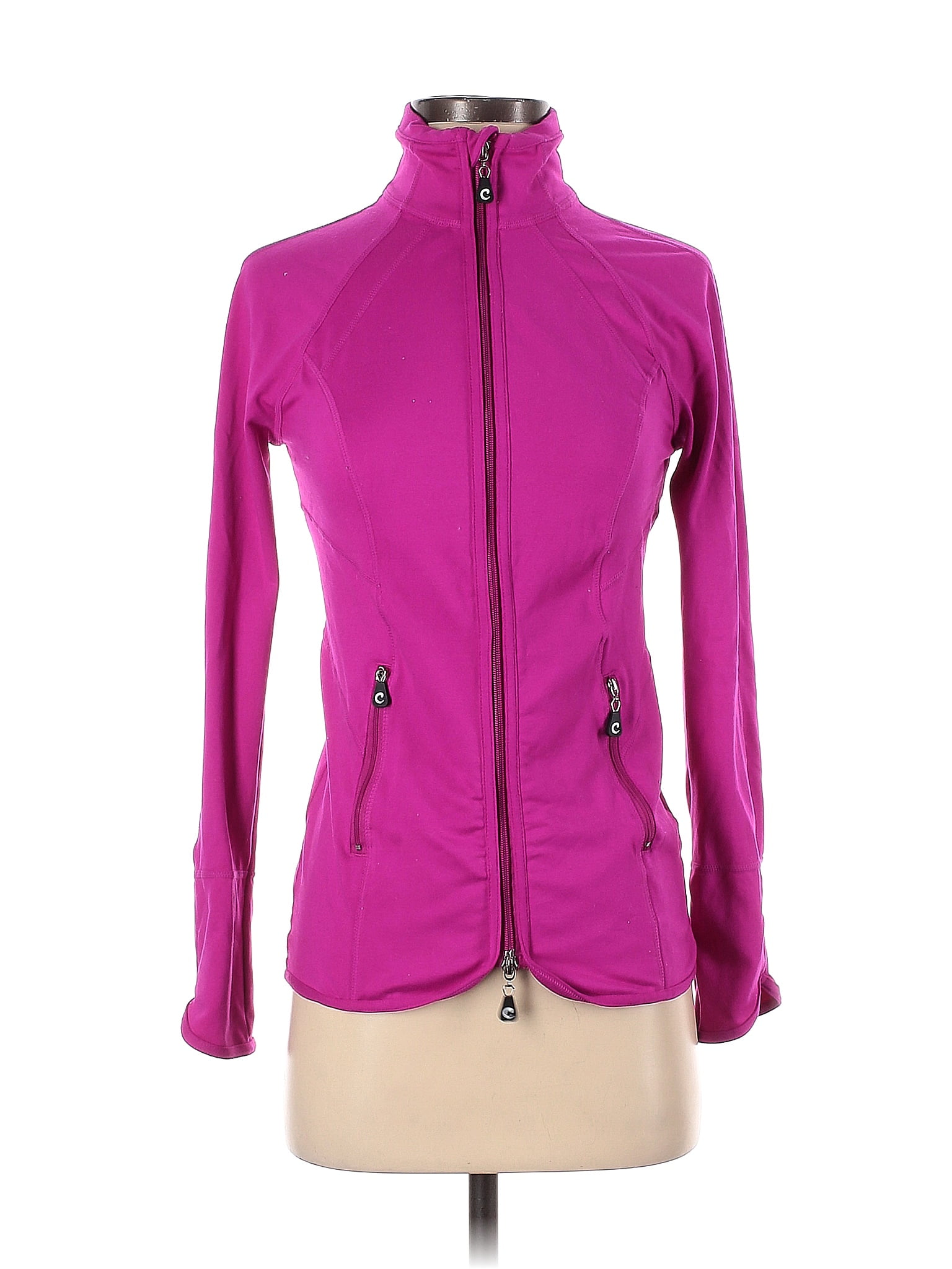 Core Solid Purple Track Jacket Size S - 54% off | thredUP