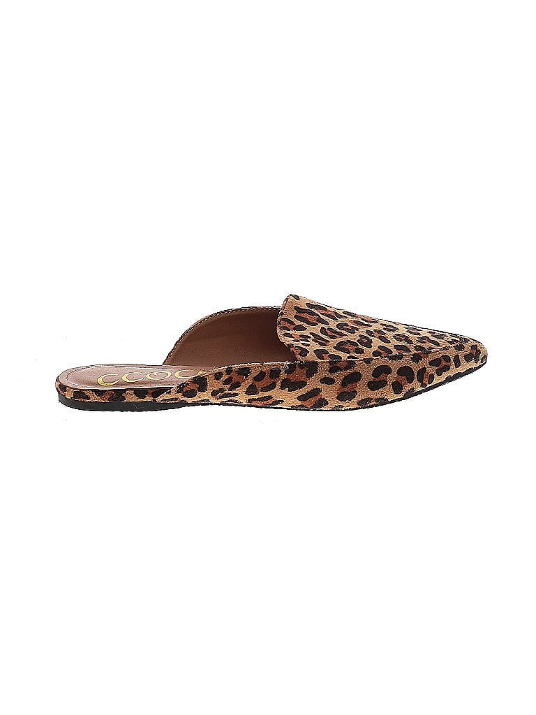 CCOCCI Leopard Print Multi Color Tan Mule/Clog Size 9 - 60% off | thredUP