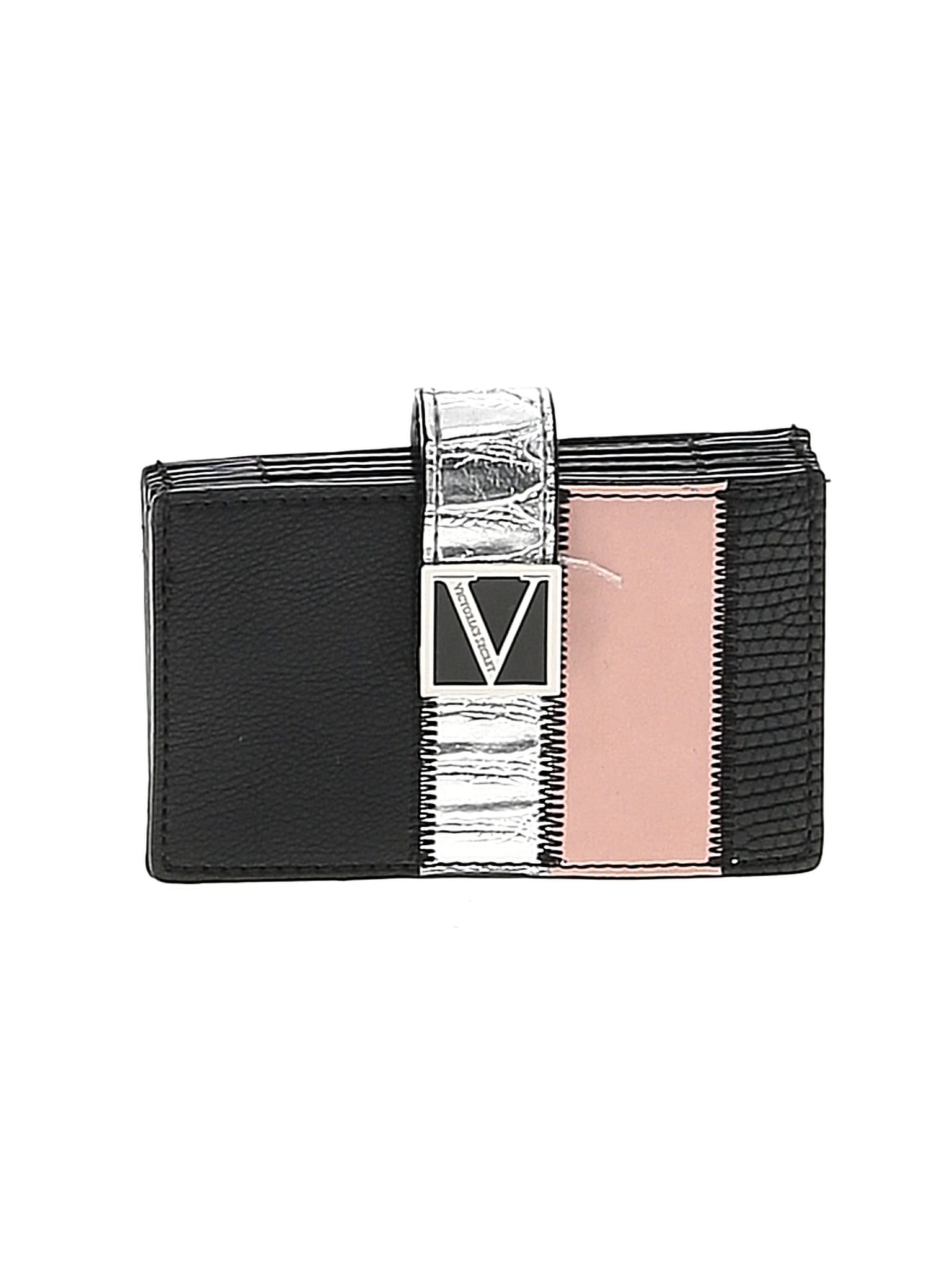 Victoria's Secret Solid Multi Color Black Card Holder One Size - 20% ...