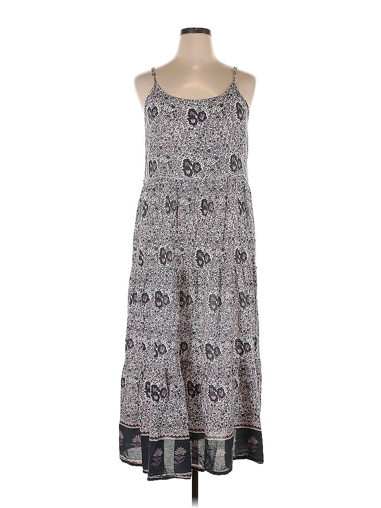 Natural Life Multi Color Gray Casual Dress Size L 39 Off Thredup
