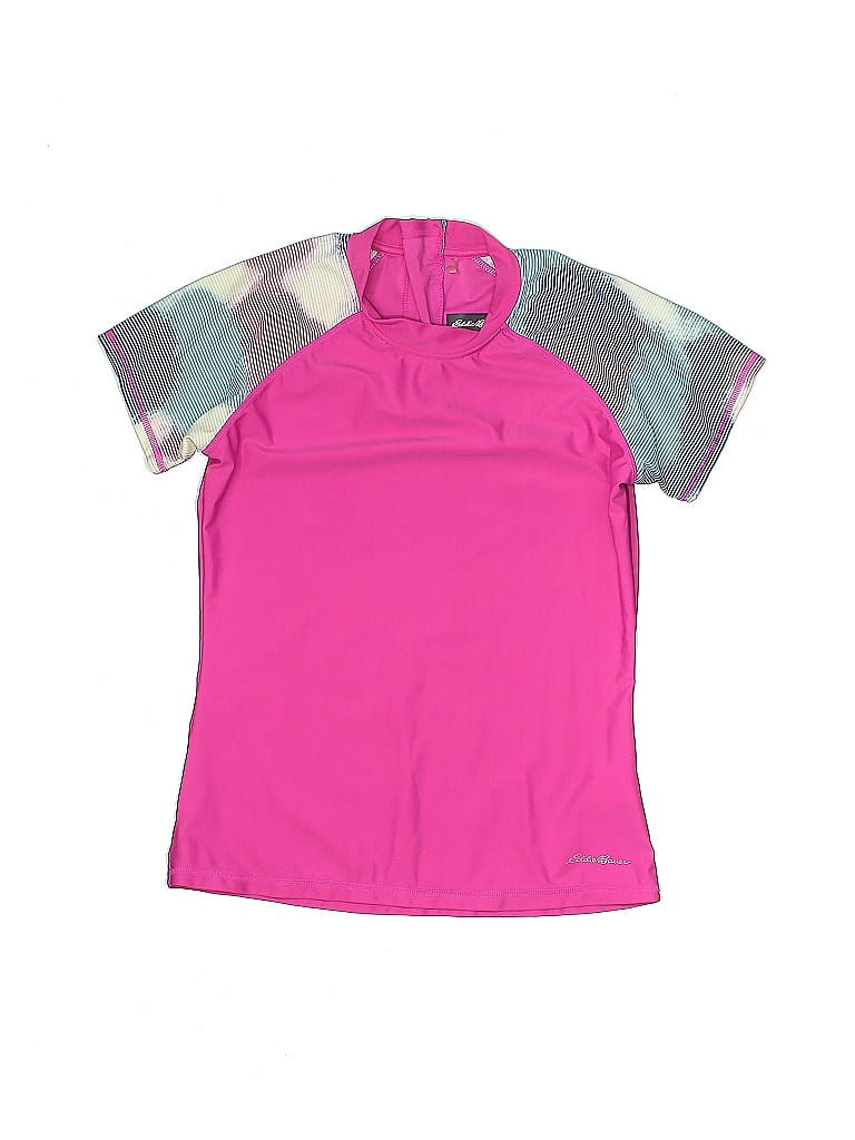 Eddie Bauer Pink Rash Guard Size 14 - 16 - 57% off | ThredUp