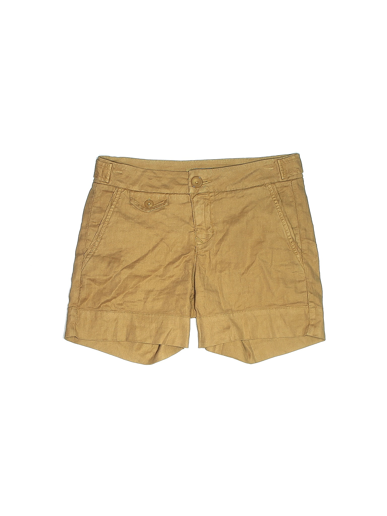 Level 99 Solid Brown Gold Cargo Shorts 24 Waist - 76% off | thredUP