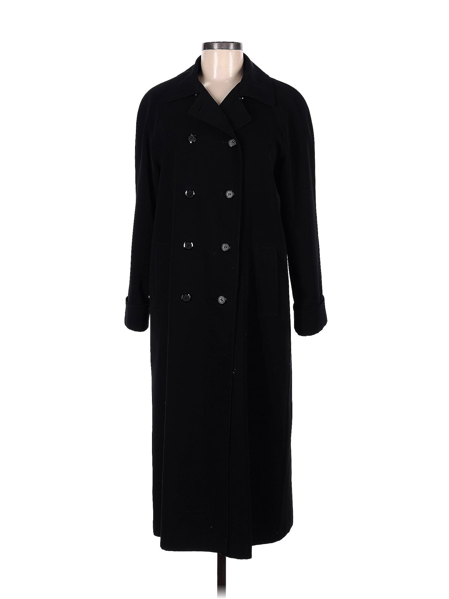 Gallery 100% Polyester Solid Black Jacket Size 6 (Petite) - 78% off | thredUP