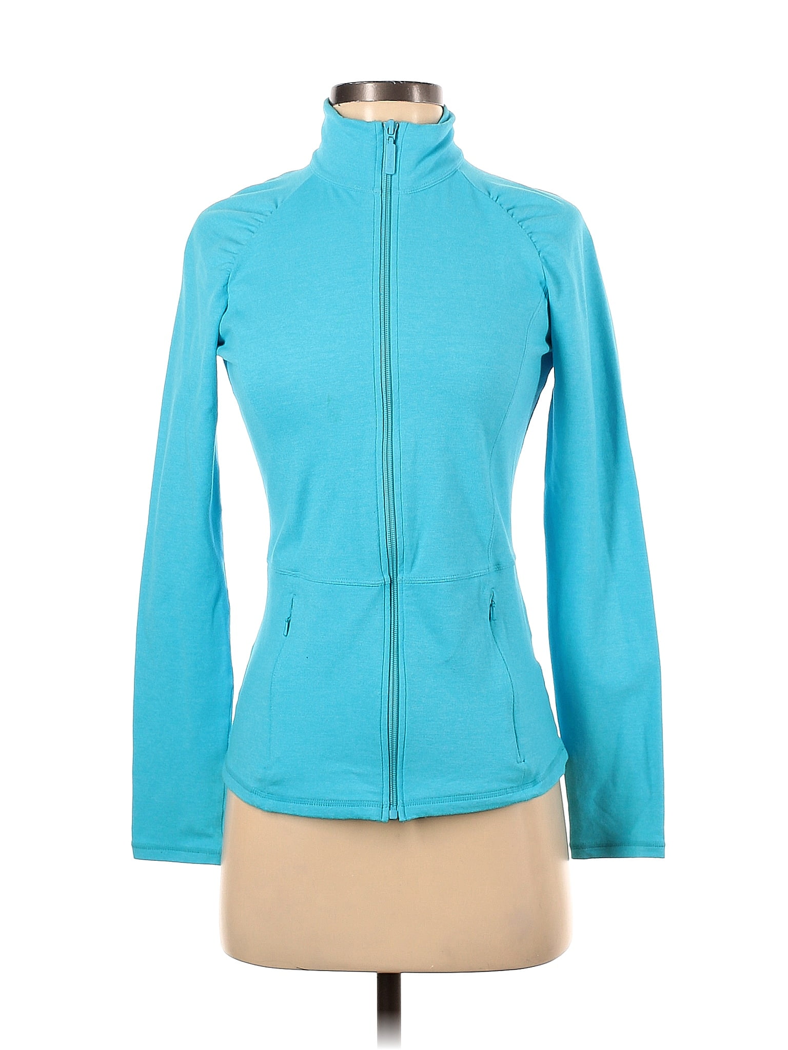 Lilly Pulitzer Solid Teal Track Jacket Size S - 70% off | thredUP