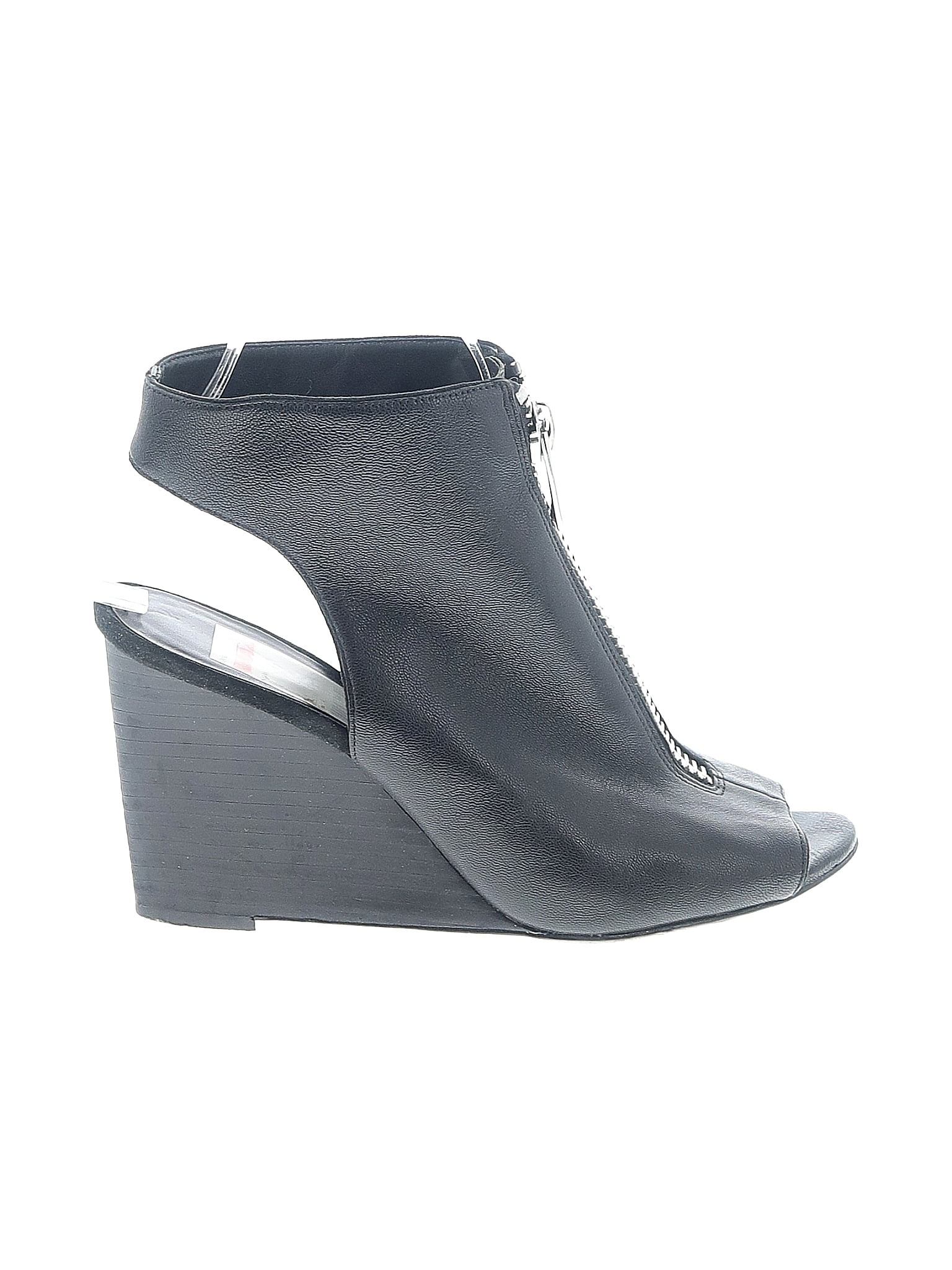 Nine West Solid Black Wedges Size 8 12 67 Off Thredup