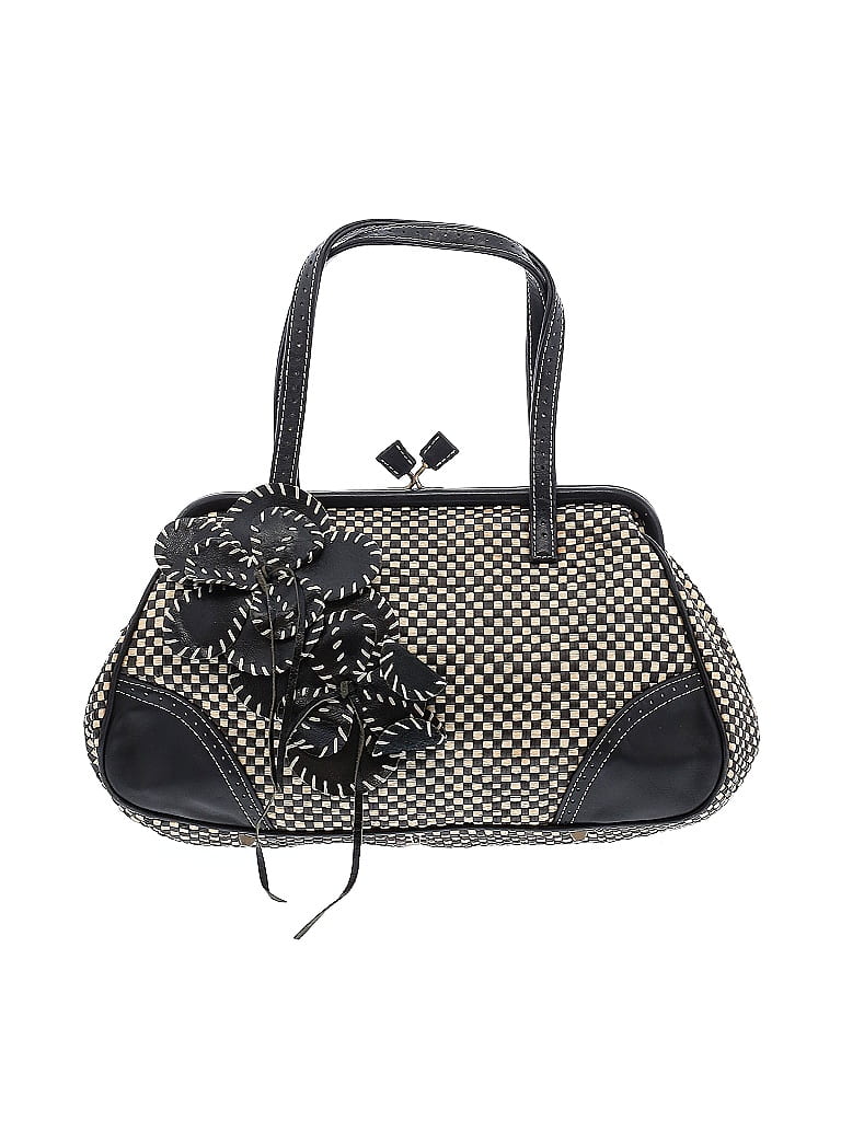 Isabella Fiore Multi Color Black Satchel One Size - 75% off | thredUP