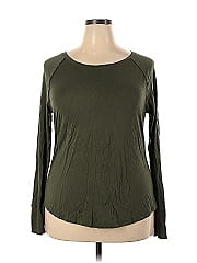 Mudd Solid Tan Green Tote One Size - 63% off | thredUP