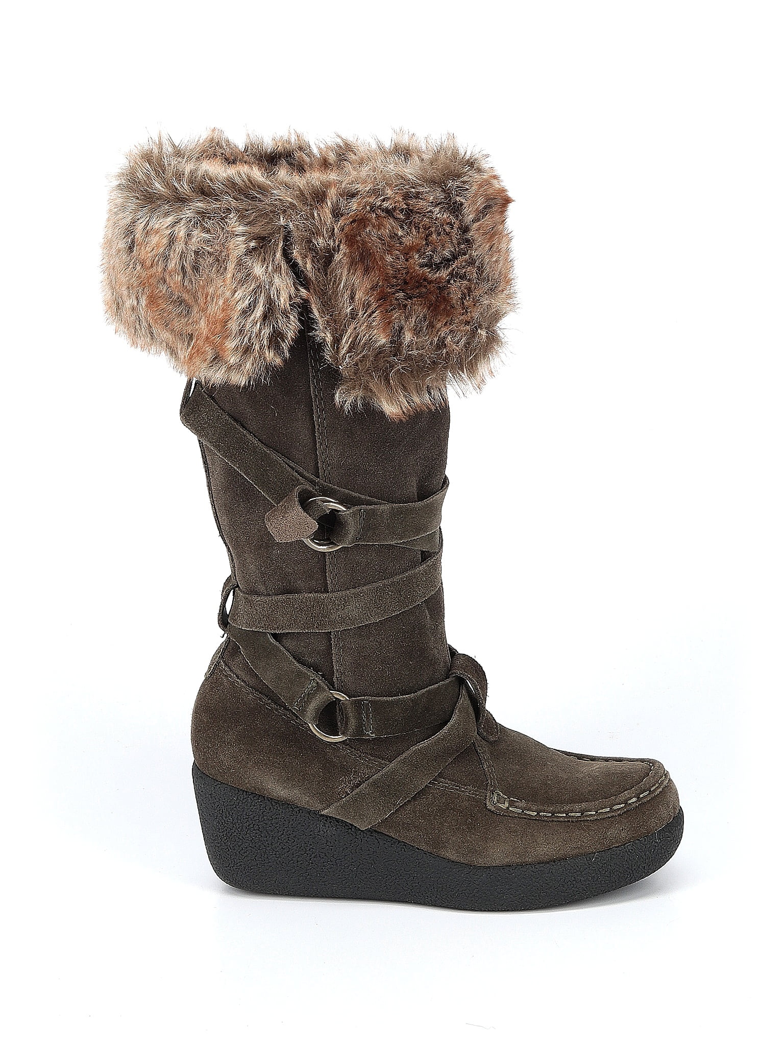 REPORT Solid Green Boots Size 7 - 55% off | thredUP