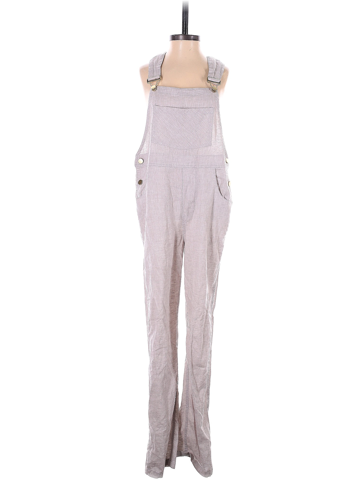 WeWoreWhat Solid Silver Overalls Size XS - 59% off | thredUP