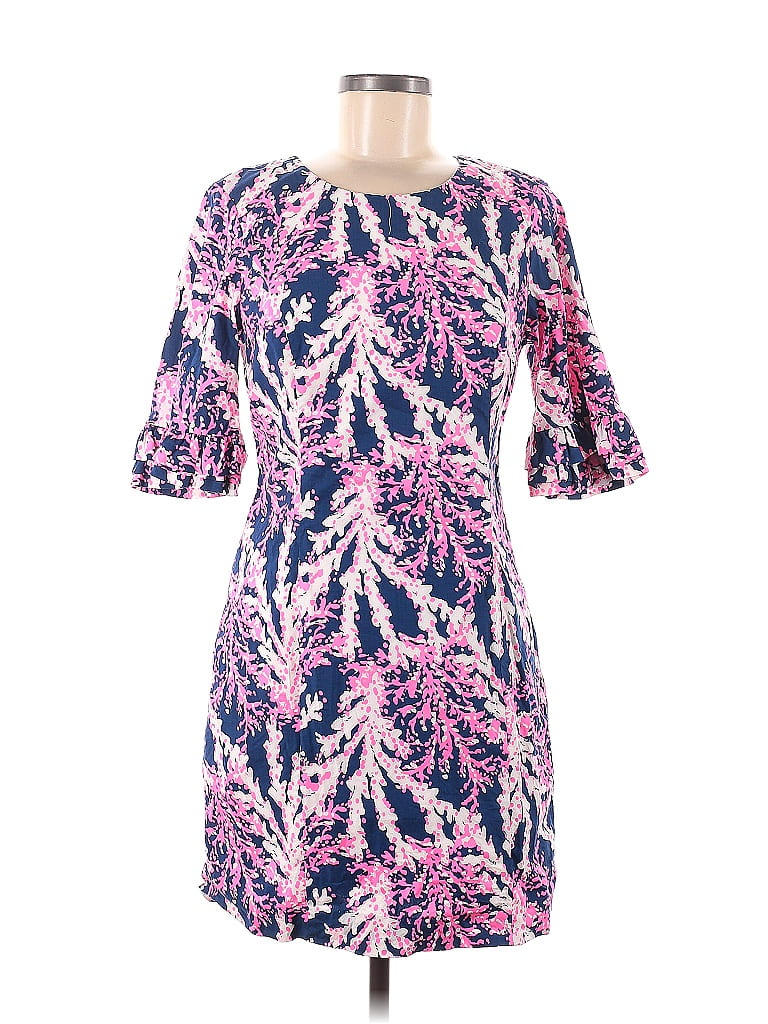 Lilly Pulitzer Multi Color Purple Casual Dress Size 6 67 Off Thredup
