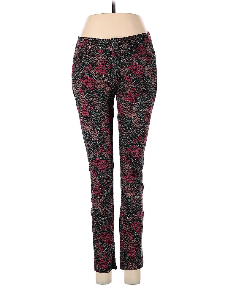 Insight Floral Multi Color Red Casual Pants Size 8 - 79% off | thredUP