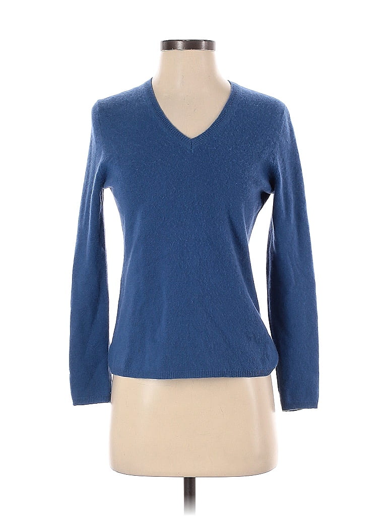 Lord & Taylor 100% Cashmere Color Block Solid Blue Cashmere Pullover ... Lord & Taylor 100% Cashmere Color Block Solid Blue Cashmere Pullover ...