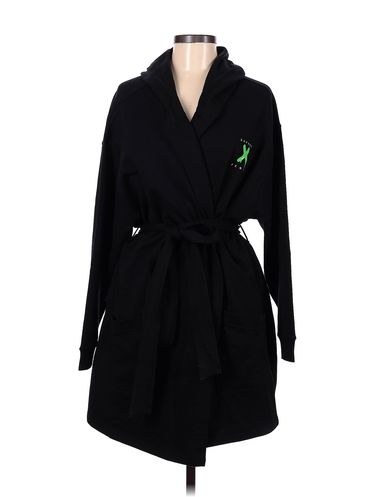 Savage X Fenty Solid Black Jacket Size Med - Lg - 69% off | thredUP