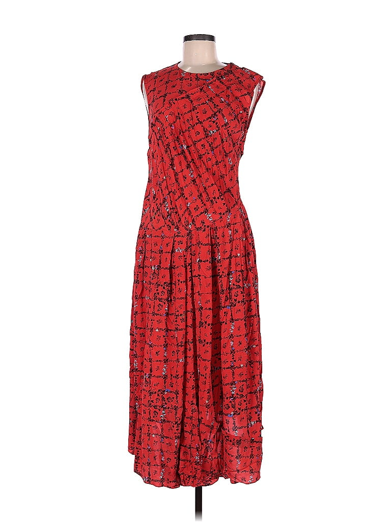 Preen Line 100% Viscose Red Casual Dress Size M - 79% off | thredUP