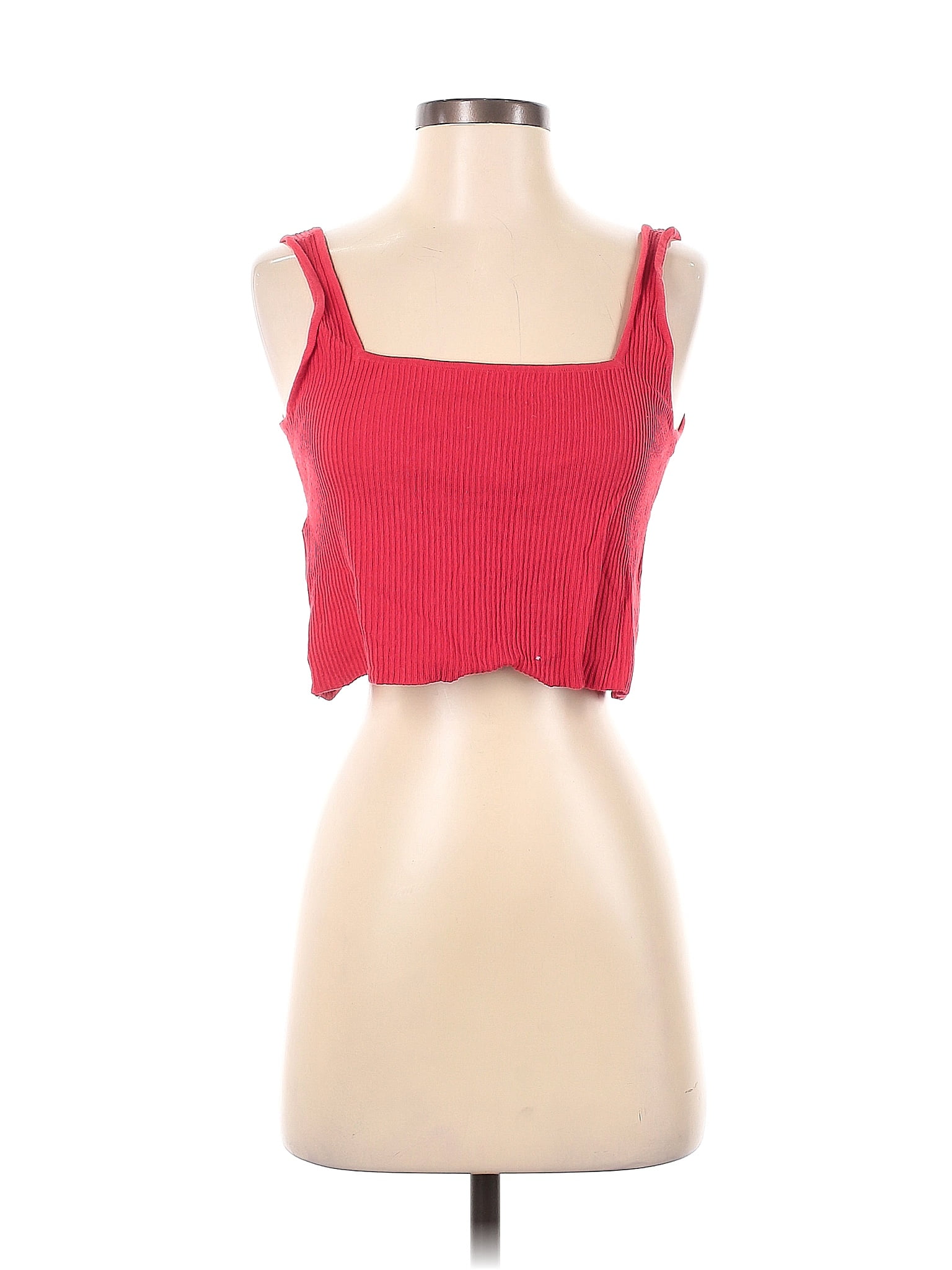 Urban Outfitters Solid Red Tank Top Size S - 37% off | thredUP