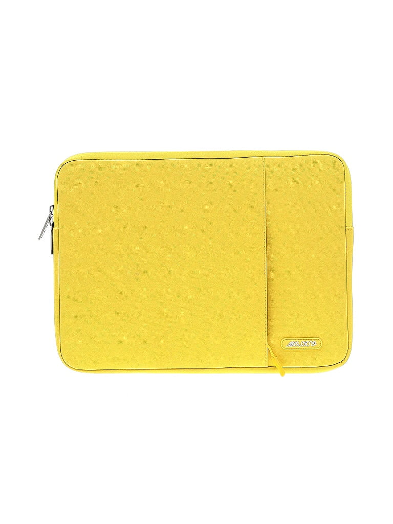 Mosiso Solid Yellow Laptop Bag One Size - 42% off | thredUP
